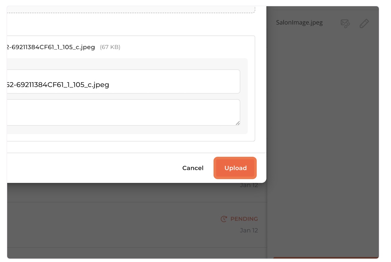 Upload a Document to My Documents – Thryv