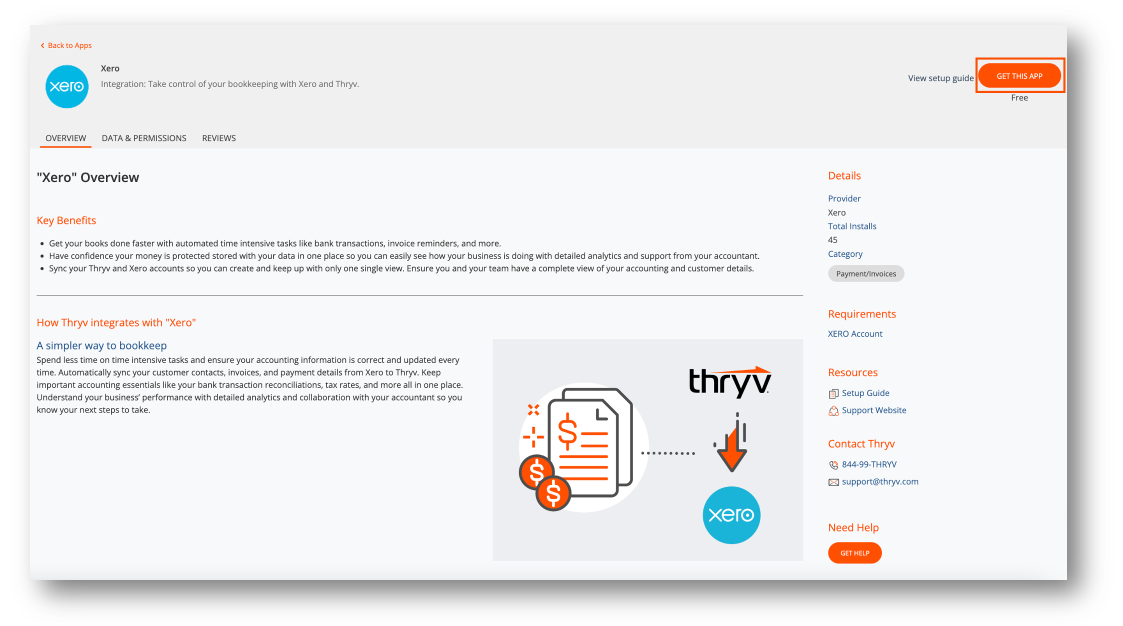 Xero – Thryv