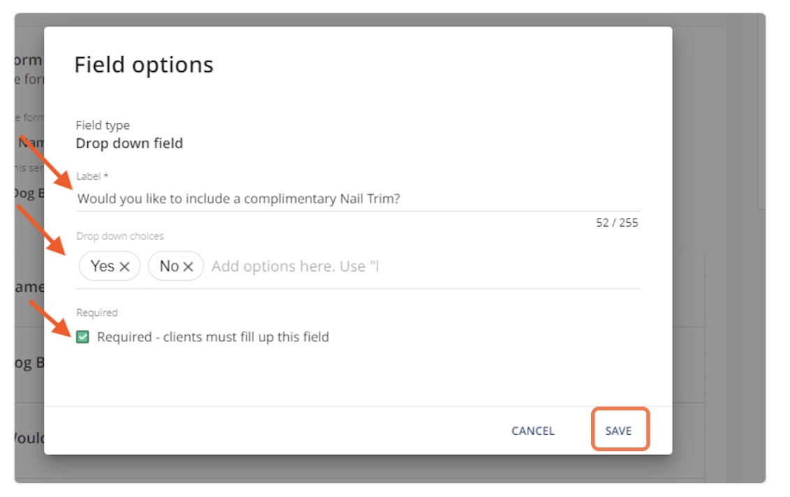 How To Create A Custom Intake Form for a Specific Service – Thryv