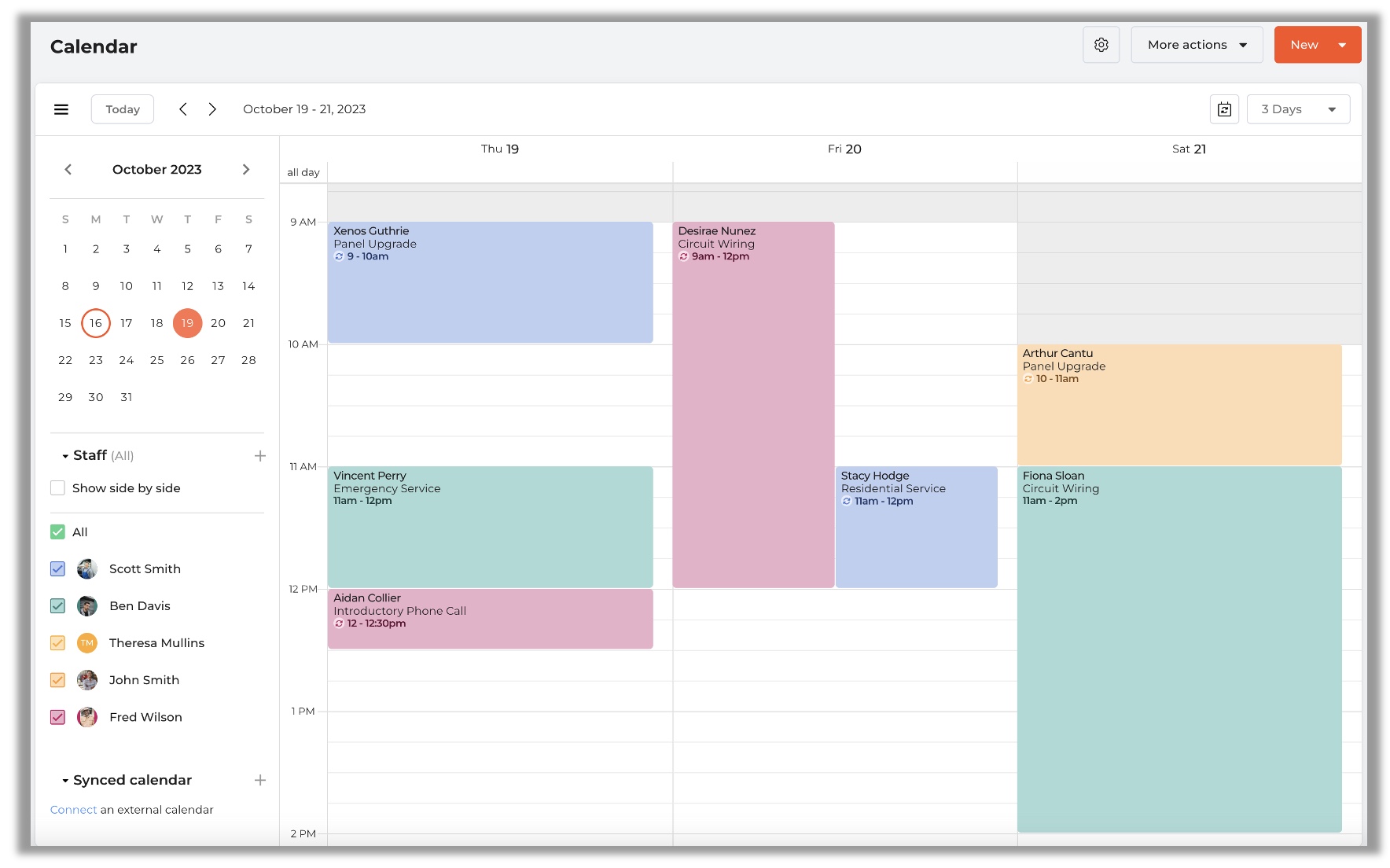 Color Coding Your Calendar – Thryv