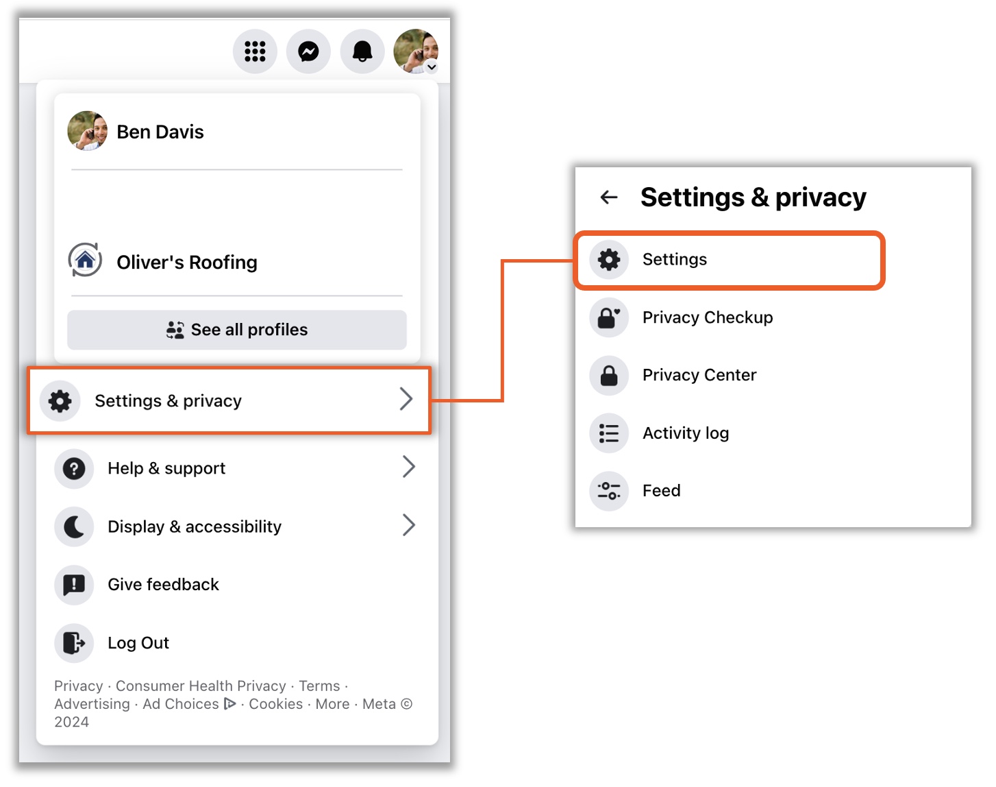 Reset Your Meta Permissions – Thryv