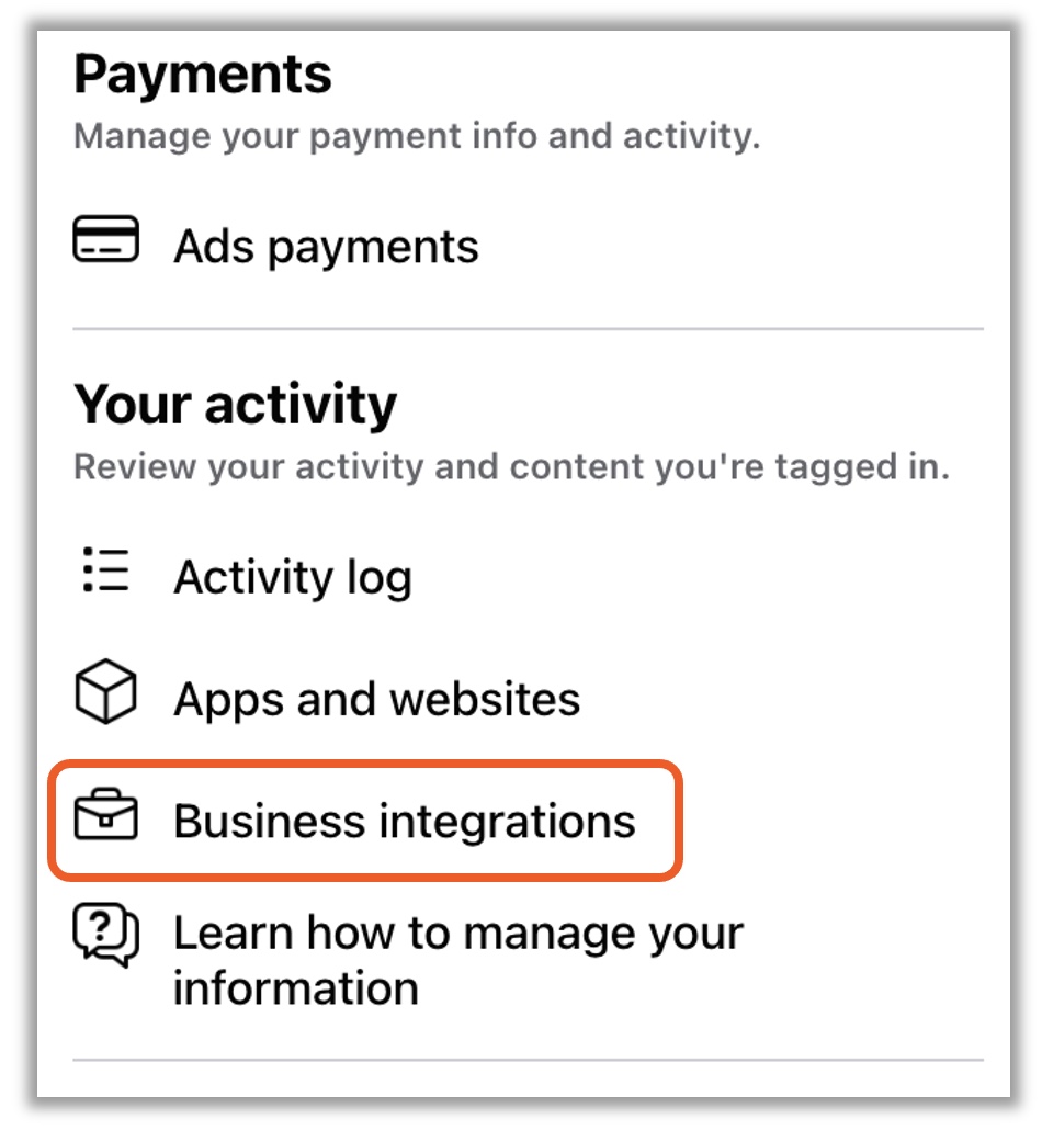 Reset Your Meta Permissions – Thryv