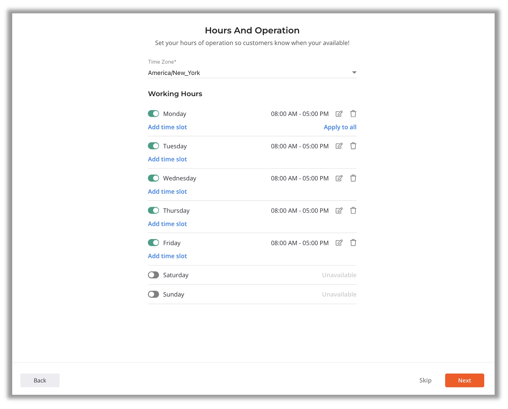 Onboarding Wizard – Thryv
