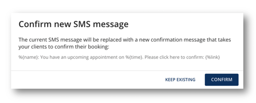 Request RSVP Confirmation from your Clients – Thryv