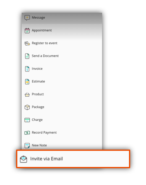 Invite your Clients to Your Client Portal – Thryv