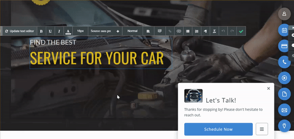 Managing Widget Behavior and Layout – Thryv