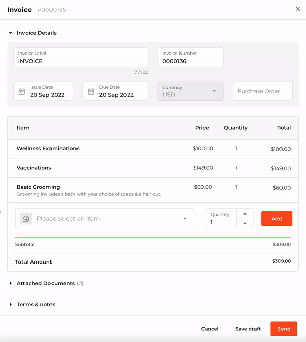 Create Invoices – Thryv
